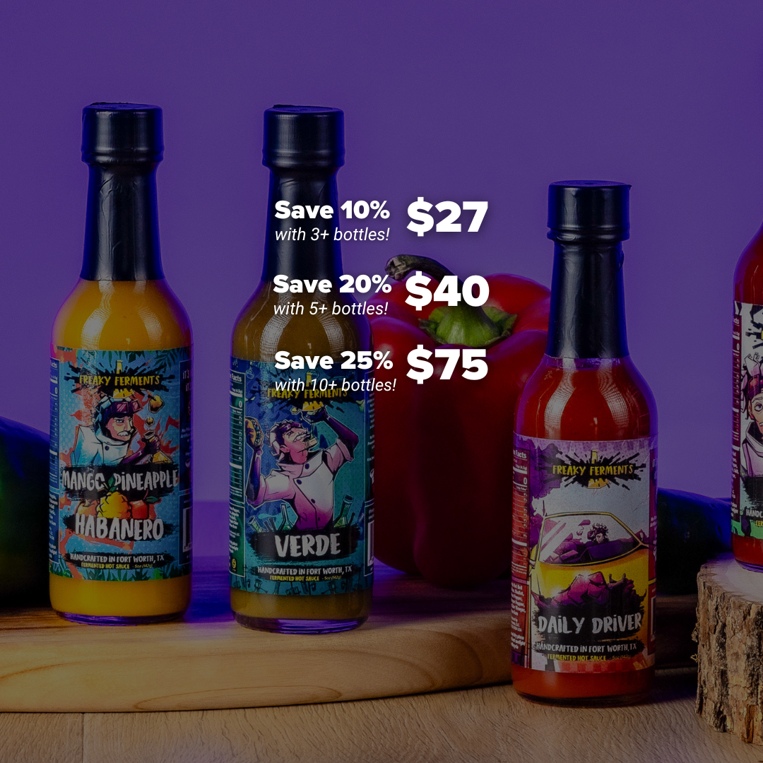 Craft Fermented Hot Sauce | Freaky Ferments