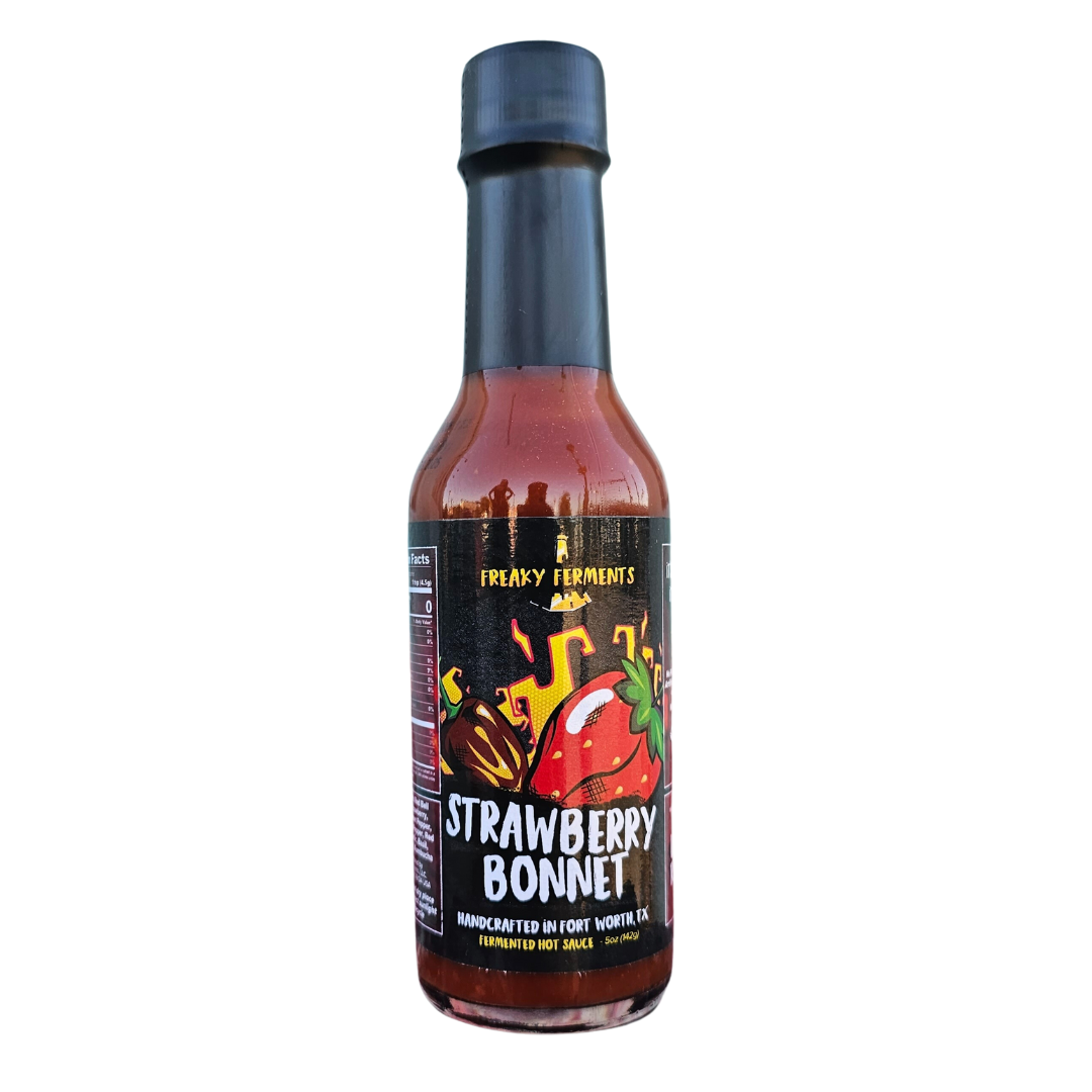 Strawberry Bonnet - Strawberry Scotch Bonnet Hot Sauce – Freaky Ferments